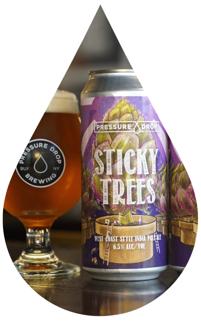 Sticky Trees - American IPA - Pressure Drop Brewing